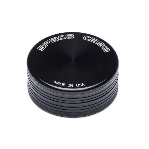 Space Case Black Large 2 Piece Space Case Herb Grinder